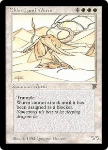 Elder Land Wurm | Magic: The Gathering Wiki | Fandom