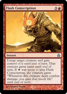 Flash Conscription | Magic: The Gathering Wiki | Fandom