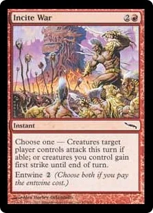 Incite War | Magic: The Gathering Wiki | Fandom