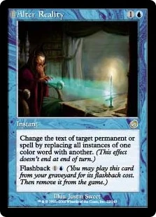 Alter Reality | Magic: The Gathering Wiki | Fandom