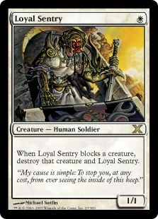 Loyal Sentry | Magic: The Gathering Wiki | Fandom