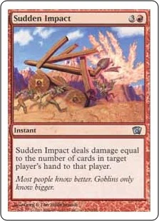 Sudden Impact | Magic: The Gathering Wiki | Fandom