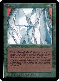 Wall of Ice | Magic: The Gathering Wiki | Fandom