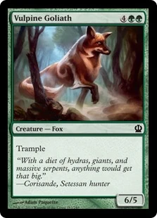 Vulpine Goliath | Magic: The Gathering Wiki | Fandom