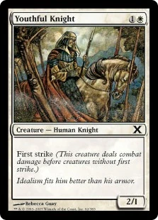 Youthful Knight | Magic: The Gathering Wiki | Fandom