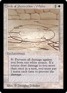 Circle of Protection: White | Magic: The Gathering Wiki | Fandom