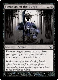 Footsteps of the Goryo | Magic: The Gathering Wiki | Fandom