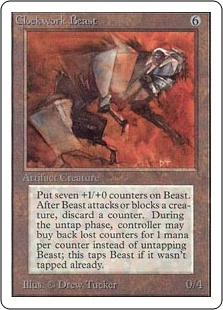 Clockwork Beast | Magic: The Gathering Wiki | Fandom
