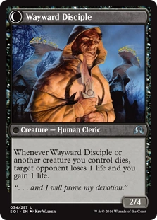 Wayward Disciple | Magic: The Gathering Wiki | Fandom