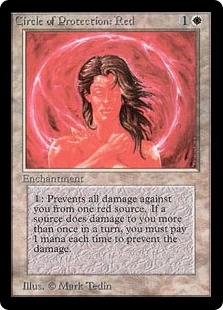 Circle of Protection: Red | Magic: The Gathering Wiki | Fandom