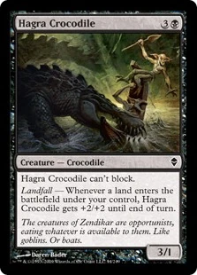 Hagra Crocodile | Magic: The Gathering Wiki | Fandom