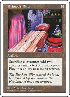 Ashnod's Altar | Magic: The Gathering Wiki | Fandom