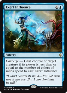 Exert Influence | Magic: The Gathering Wiki | Fandom