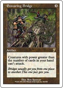 Ensnaring Bridge | Magic: The Gathering Wiki | Fandom