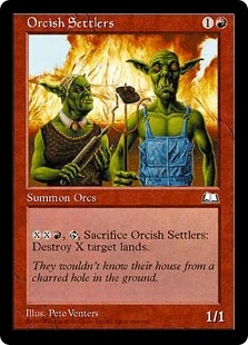 Orcish Settlers | Magic: The Gathering Wiki | Fandom