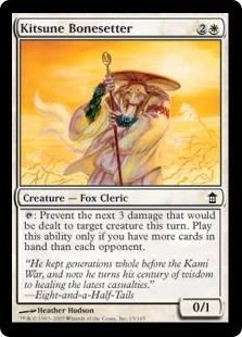 Kitsune Bonesetter | Magic: The Gathering Wiki | Fandom