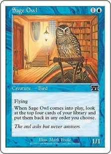 Sage Owl | Magic: The Gathering Wiki | Fandom