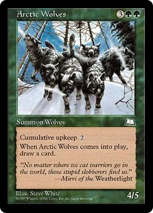 Arctic Wolves | Magic: The Gathering Wiki | Fandom
