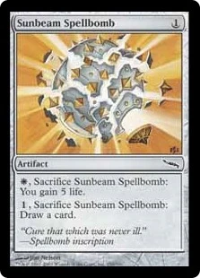 Sunbeam Spellbomb | Magic: The Gathering Wiki | Fandom