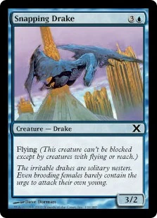 Snapping Drake | Magic: The Gathering Wiki | Fandom