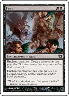Fear (card) | Magic: The Gathering Wiki | Fandom