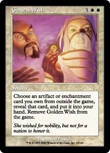 Golden Wish | Magic: The Gathering Wiki | Fandom