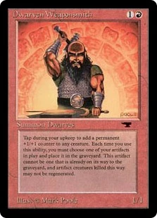 Dwarven Weaponsmith | Magic: The Gathering Wiki | Fandom