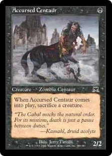 Accursed Centaur | Magic: The Gathering Wiki | Fandom