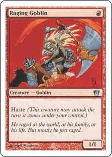 Raging Goblin | Magic: The Gathering Wiki | Fandom