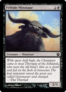 Felhide Minotaur | Magic: The Gathering Wiki | Fandom