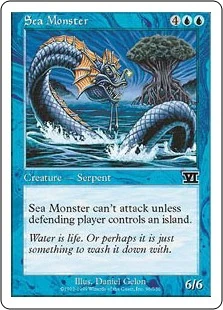 Sea Monster | Magic: The Gathering Wiki | Fandom