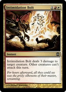 Intimidation Bolt | Magic: The Gathering Wiki | Fandom