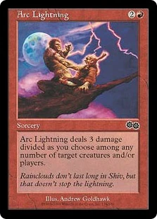 Arc Lightning | Magic: The Gathering Wiki | Fandom
