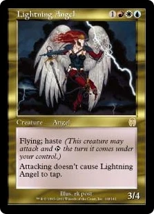 Lightning Angel | Magic: The Gathering Wiki | Fandom