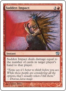 Sudden Impact | Magic: The Gathering Wiki | Fandom