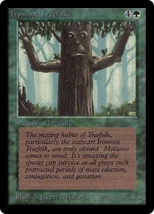 Ironroot Treefolk | Magic: The Gathering Wiki | Fandom