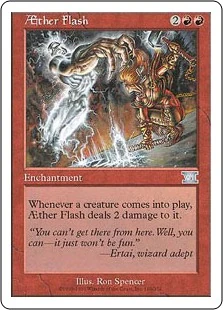 Aether Flash | Magic: The Gathering Wiki | Fandom