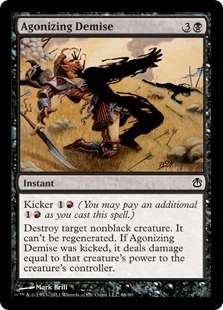 Agonizing Demise | Magic: The Gathering Wiki | Fandom