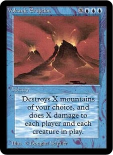 Volcanic Eruption | Magic: The Gathering Wiki | Fandom