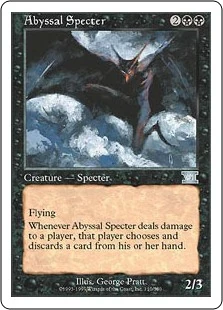 Abyssal Specter | Magic: The Gathering Wiki | Fandom