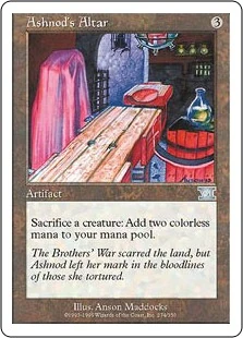 Ashnod's Altar | Magic: The Gathering Wiki | Fandom