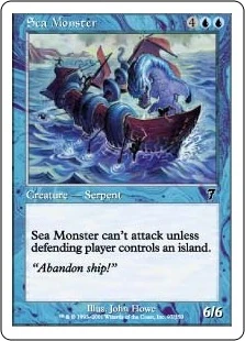 Sea Monster | Magic: The Gathering Wiki | Fandom