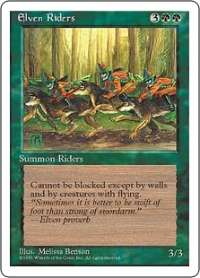 Elven Riders | Magic: The Gathering Wiki | Fandom