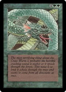 Craw Wurm | Magic: The Gathering Wiki | Fandom
