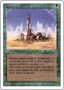 Crumble | Magic: The Gathering Wiki | Fandom