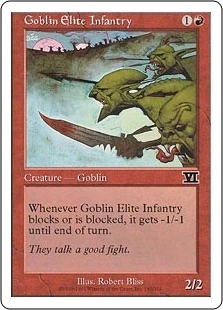 Goblin Elite Infantry | Magic: The Gathering Wiki | Fandom