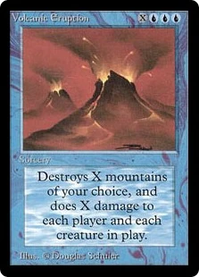 Volcanic Eruption | Magic: The Gathering Wiki | Fandom