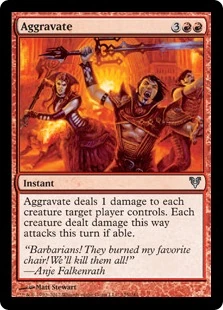 Aggravate | Magic: The Gathering Wiki | Fandom