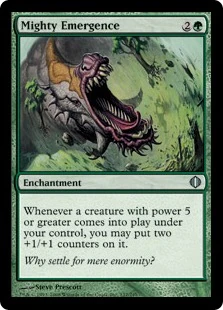 Mighty Emergence | Magic: The Gathering Wiki | Fandom