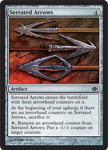 Serrated Arrows | Magic: The Gathering Wiki | Fandom